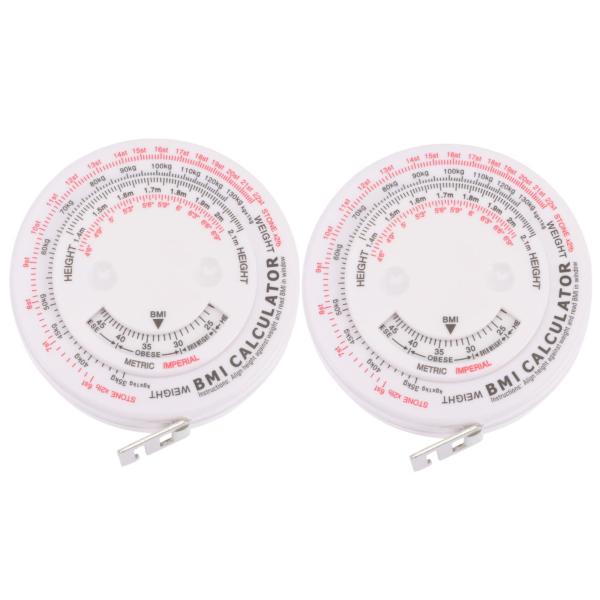 ・BMI METER TAPE-- They are multi-function, not only for measuring BMI health, but also for measuring waist, suitable for...