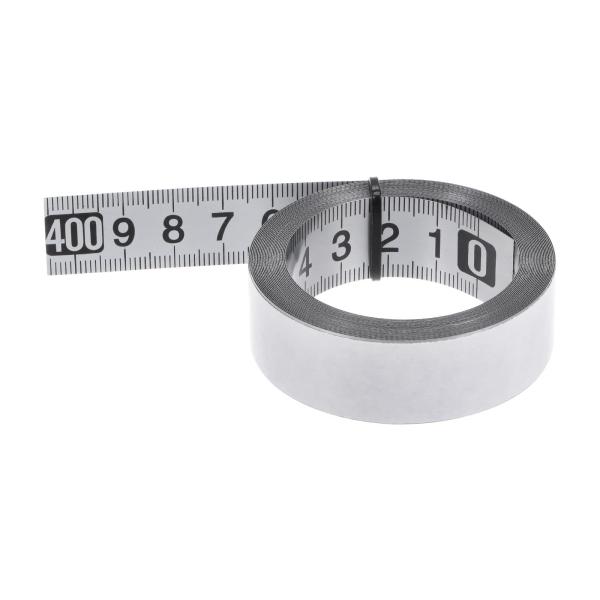 ・Size - Measurement Range: 400cm; Precision: 1mm; System: Metric; Read: Right to Left. Width: 19mm; Thickness: 0.35mm.・M...