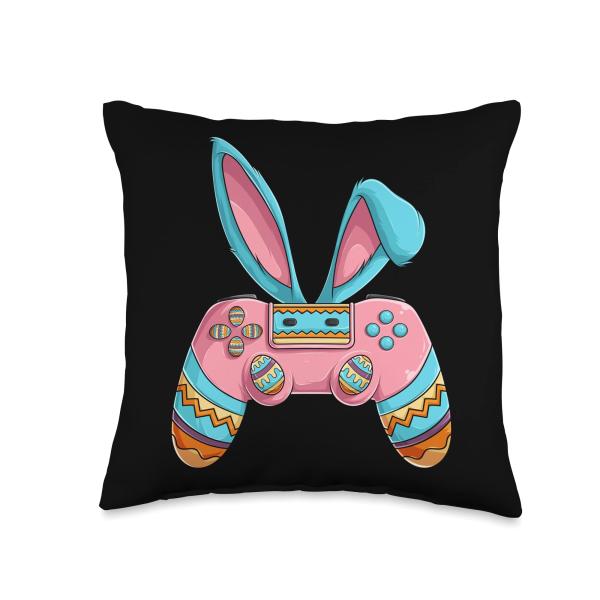 ・Funny Gaming Easter Day with Bunny eggs for kids youth boys girls. Video Gamer Easter Day T-Shirt Controller Bunny for ...