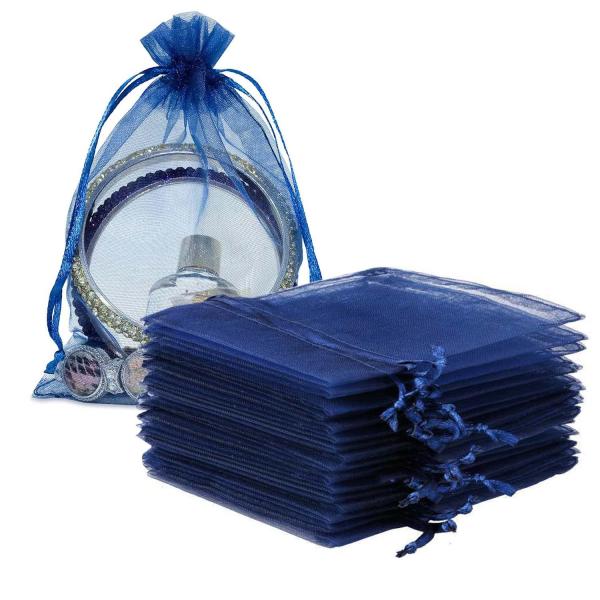 ・OPEN and CLOSE: design with satin ribbon drawstring for closure, easy to open and close the silk mesh organza bags・PREM...