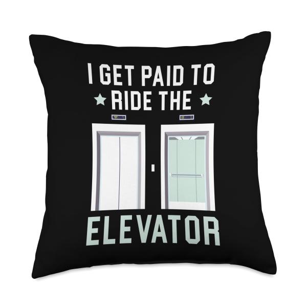 ・I Get Paid To Ride The Elevator・This design with a funny elevator phrase is made for anyone who is working in the eleva...