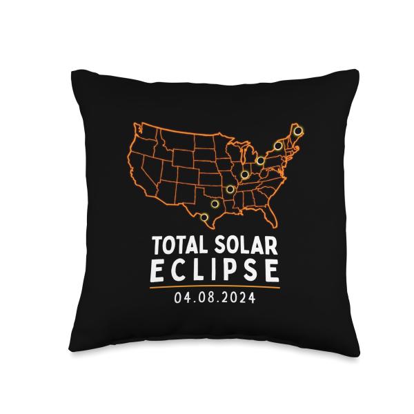 ・Solar Eclipse Party 04 08 2024 USA Map, Get this fun America Totality Total Solar Eclipse April 8 2024 design, Perfect ...