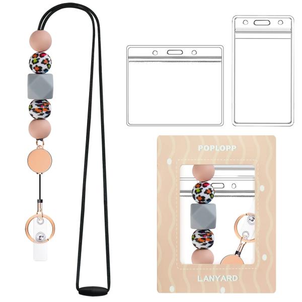 ・【Premium ＆ Safty Material】 Our retractable lanyard has a food grade silicon is made. Smooth Edge. No Special Smell. The...