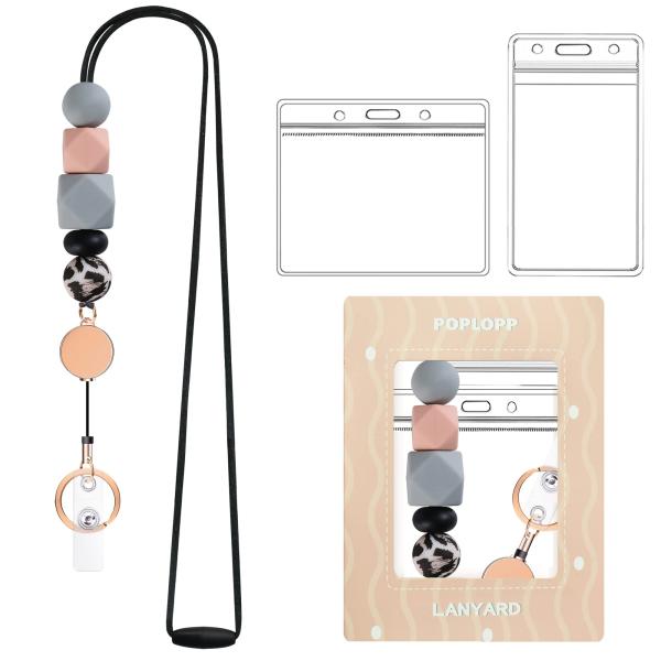 ・【Premium ＆ Safty Material】 Our retractable lanyard has a food grade silicon is made. Smooth Edge. No Special Smell. The...