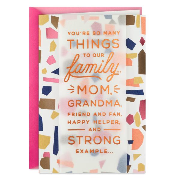 ・お母さんにとても特別な日を願ってください。素敵なバースデーカードがあれば、彼女がどれほど素晴らしいかを思い出させてくれます。・カバーはカラフルでモダンな紙吹雪のデザインが特徴で、グリッターとホイルがアクセントになっています。 メッセージに...