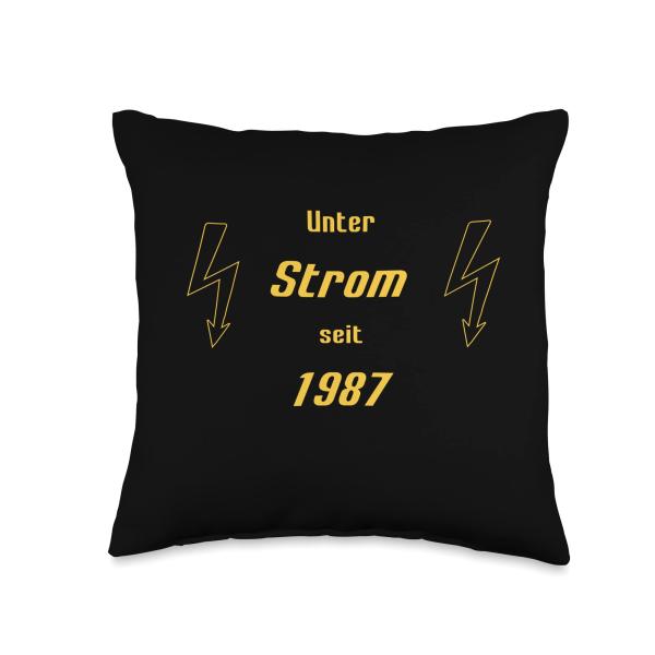 ・This fun birthday gift for anyone born in 1987. Birthday shirt for men and women who are electrified and have been sinc...