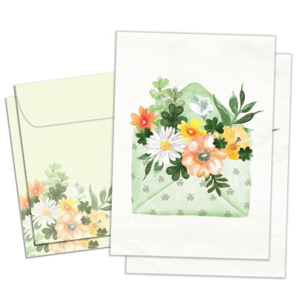 ・Inside Greeting: Sending you lots of luck!, Cover Greeting: [blank]・HIGH QUALITY BUDGET FRIENDLY CARDS - Made in Keene,...