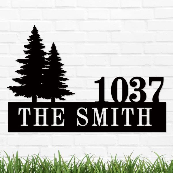 ・Design Your Address Sign: Customize your own personalized address signs for home decor, add wall art charm to your hous...