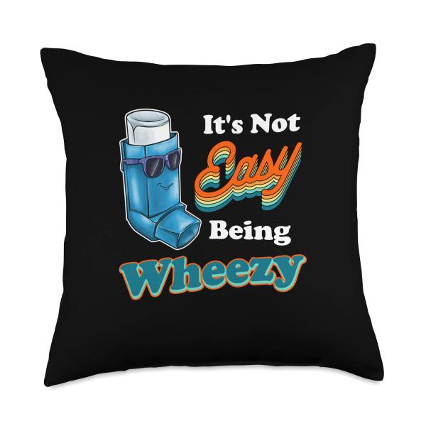 ・It's Not Easy Being Wheezy.・This merchandise, inspired by an asthma inhaler pun with funny and humorous quotes, is for ...