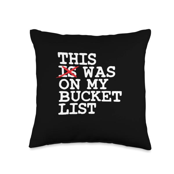 ・funny This Was On My Bucket List text on handwriting・This travel list design is perfect for any huge passion wanderlust...