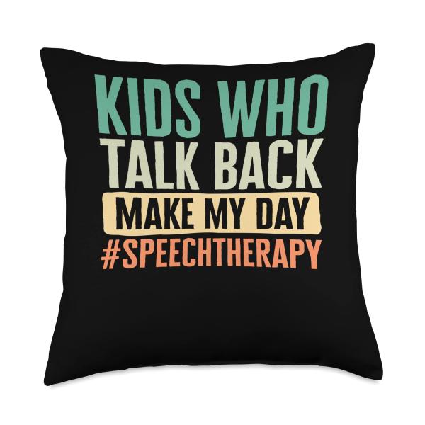 ・Perfect gift for friends and family. Speech Therapist Kids Talking Back Makes My Day Speech Therapy SLP Speech Language...