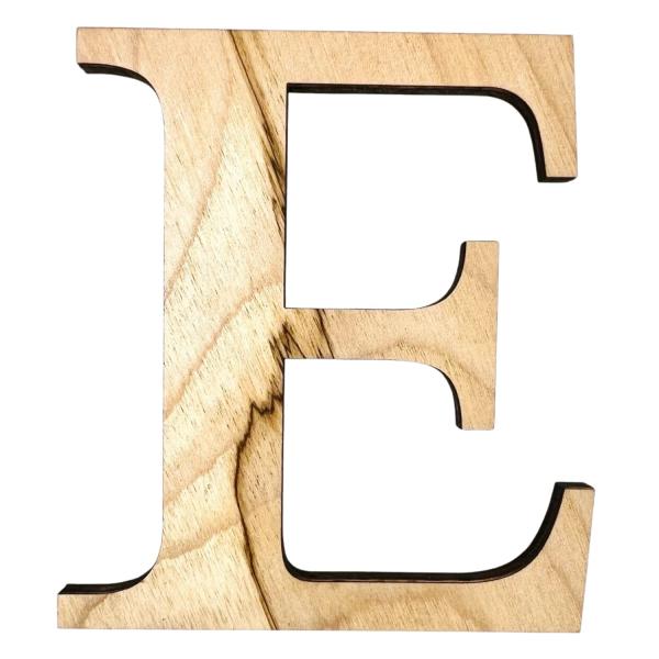 ・Premium Quality 1/4" (5.2mm) Birch Plywood - Easily Painted with Acrylic Paints or Stained. Wooden Letters for crafting...