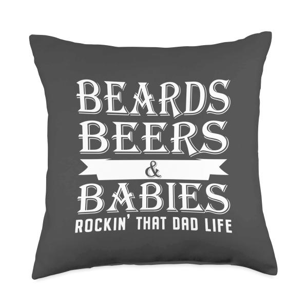 ・Beards Beers ＆ Babies Rockin' That Dad Life Father's Day, Get this cool and funny outfit with humorous joke design abou...
