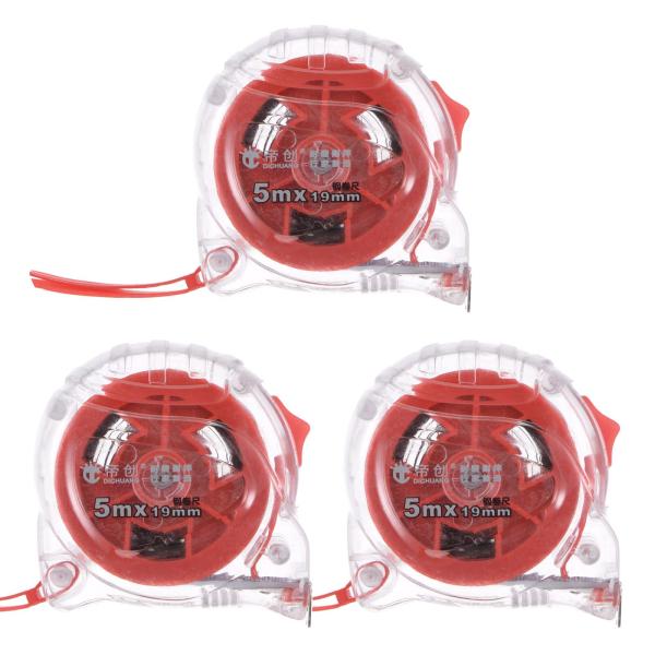 ・Size - 5m accurate metric scale, 1mm graduation, clear white ＆ black scale print, easy to read.・Material - Made of 65# ...