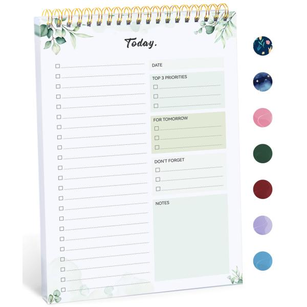 ・Stay Organized with Ease: Our To Do List Notepad provides multiple sections with plenty of space to jot down all of you...