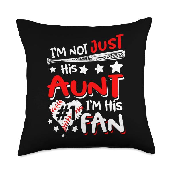 ・I'm Not Just His Aunt I'm His Number One Fan Baseball. Fit for gameday, this baseball or softball outfit supports your ...