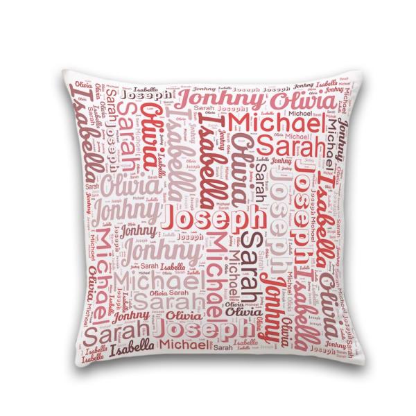 ・The Best Gift: Personalized Pillow with a name are a unique and special gift for any occasion, such as birthdays, Mothe...