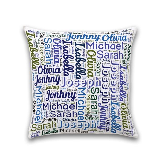 ・The Best Gift: Personalized Pillow with a name are a unique and special gift for any occasion, such as birthdays, Mothe...