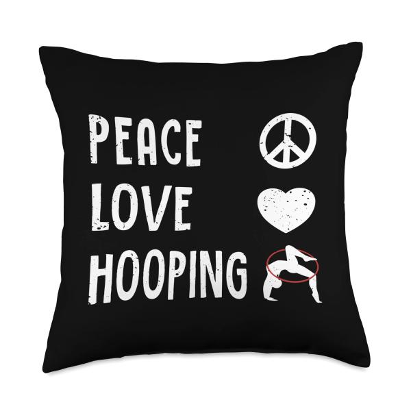 ・A cool motif for hula hoop artists and champions who can only think about hooping fitness and the next hula hoop workou...