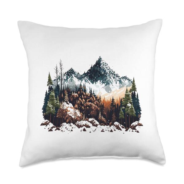 ・For those who love the beauty and tranquility of nature and like to be active, this trekking and hiking motif is a must...