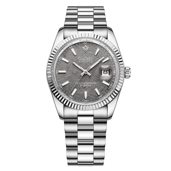 ・Classic luxury design: The round watch with the dial extends the function of the anti-reflective sapphire glass dial. T...