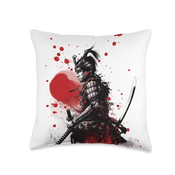・Retro Japanese Samurai Fighter Vintage Art Oriental - The Samurai is a fighter who draws on an implacable fighting spir...