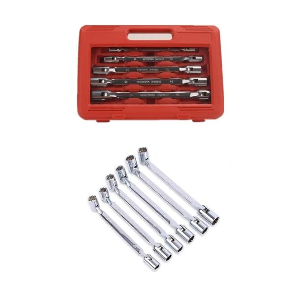 ・?【NO SKIPPED SIZES】- Contain a full range of wrenches from 8mm to 19mm with no skipped sizes.You can choose any size de...