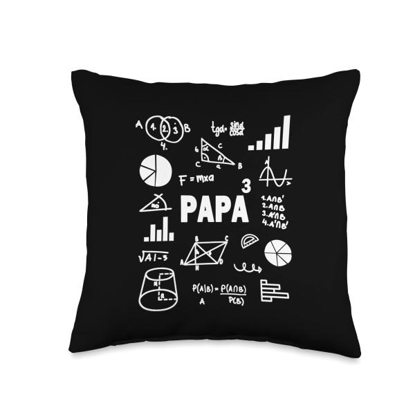 ・Great funny math equations father's day design for math teacher and math student who has kids.・100% spun-polyester fabr...
