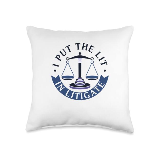 ・Make your fellow lawyers chuckle with this hilarious 'I Put The Lit In Litigator' design - perfect for law school gradu...