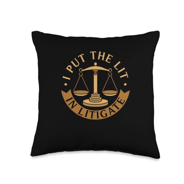 ・Make your fellow lawyers chuckle with this hilarious 'I Put The Lit In Litigator' design - perfect for law school gradu...