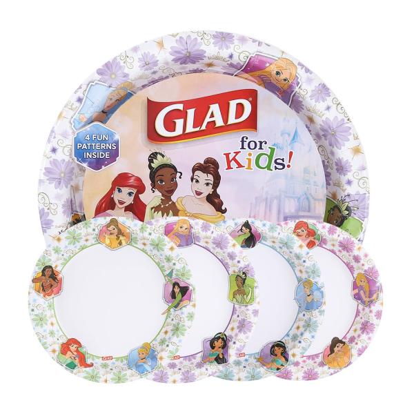 ・HEAVY DUTY SUPPORT: Sturdy paper plate design helps hold kid portions without bending, so snacks, lunches, and desserts...