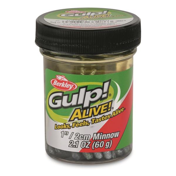 ・BERKLEY GULP! ALIVE! MINNOW FRESHWATER ソフトプラスチックベイト: 本物のBerkley Gulp! と一致するプロファイルで、本物そっくりの香り、味、質感が特徴です。 Alive! ミノーはもっと魚...