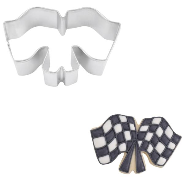 ・Racing, Flags, Checkered Flags, Checkered, Race Car, Racing・Great for roll-out cookie dough, fondant and crafts too!・Ea...