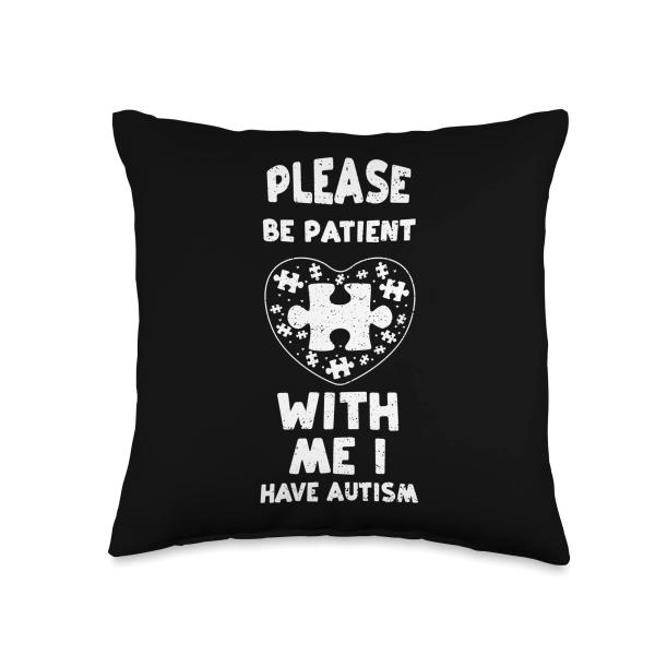 ・PLEASE BE PATIENT WITH ME I HAVE AUTISM - Get inspired by our World Autism Day / Autism Awareness design with a Inclusi...