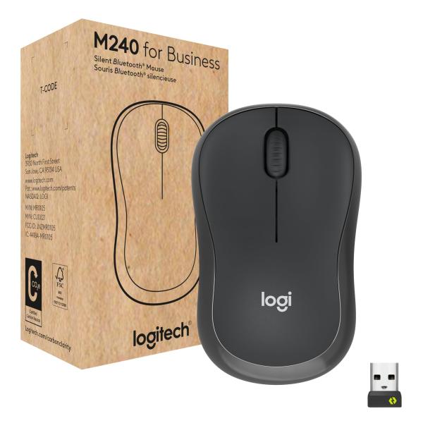 ・Enterprise Secure: Connections between the Logitech mouse and Logi Bolt USB receiver are fully encrypted and FIPS secur...