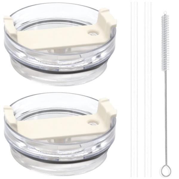 ・【Save Your Money】This lid is very compatible for Stanley Quencher 40oz tumbler and can easily replace the original lid ...