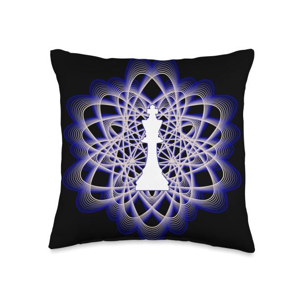 ・Chess King Piece in Atomic Swaps Abstract Spiral Lines is a perfect gift for chess lover and player, chessboard and che...