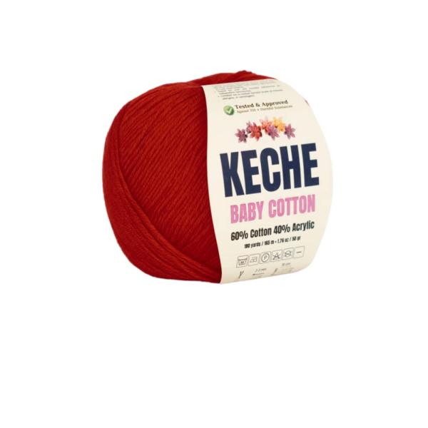 ・Keche Cotton Yarn is made from a perfect blend of 60% cotton and 40% acrylic fibers, providing you with the best of bot...