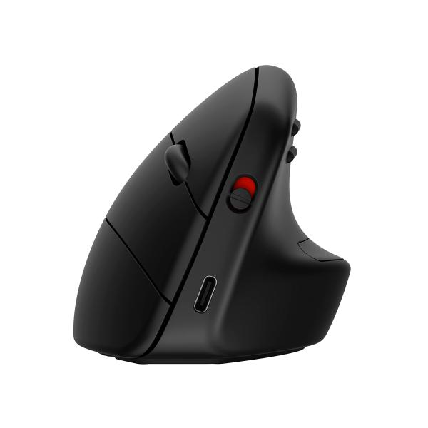 ・COMFORTABLE UPRIGHT DESIGN: Wireless mouse with detachable wrist rest features an innovative ergonomic form factor that...
