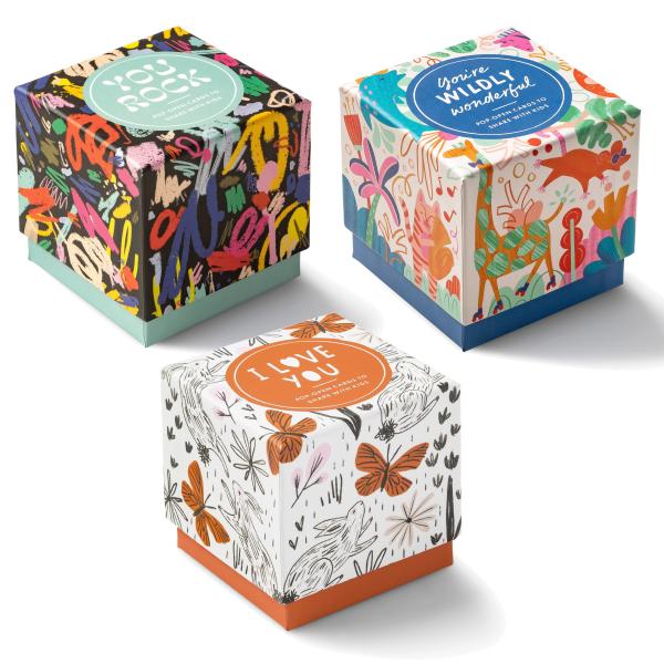 ・インスピレーションカード: ThoughtFulls for Kidsは、笑顔を刺激する素晴らしい方法です。 ポップオープンカードの各ボックスには、30 の明るい感情が刻まれ、すべてのステップで子供をサポートします。 ランチボックス、ポケ...