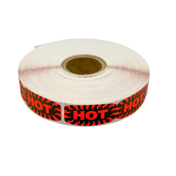・HIGH-QUALITY "HOT" GROCERY STORE LABELS: Our American-made labels boast clear, crisp printing and a durable adhesive ba...