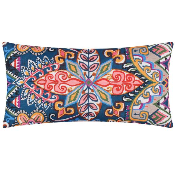 ・DESIGN: The Bertelli Navy collection is inspired by regal European wallcoverings and tapestries. This navy, ochre, pink...