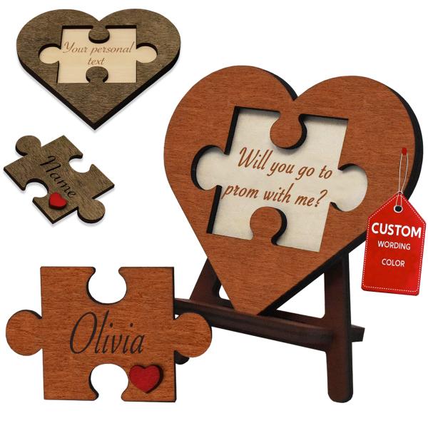 ・Unique prom proposal sign: add name and your personal wishes to create a special proposal・Great prom proposal idea: a c...