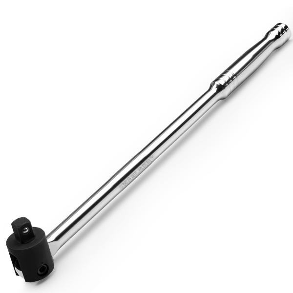 ・INDUSTRY-STRONG CONSTRUCTION - Forged from high-strength hardened chrome vanadium steel, this breaker bar delivers maxi...