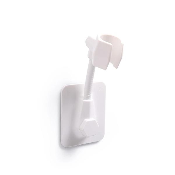 ・Shower Head Holder Adjustable 360 °Rotation Wall Mounted Hand Shower Head Bracket Punch-Free Fit For Bathroom Accessories