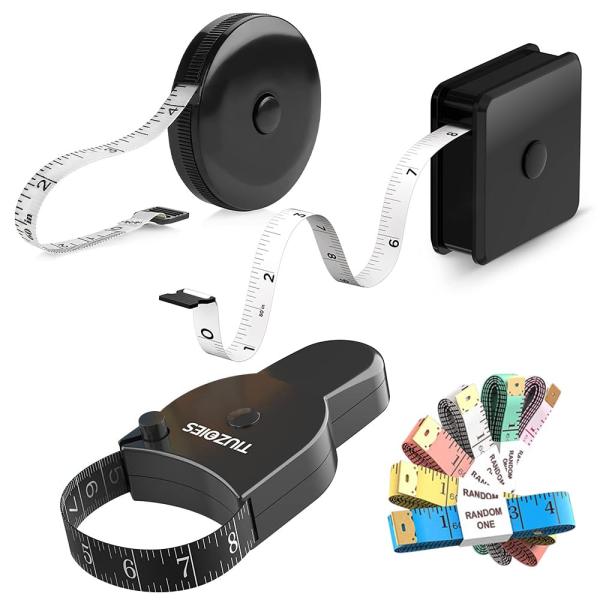 ・MEASURING TAPE FOR BODY - Include 4 pieces tape measures for measuring any body part: arm, thigh, calf, chest, waist, h...