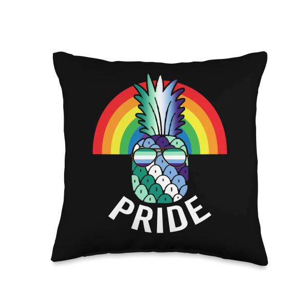 ・LGBTQ MLM Pride With Cute Pineapple Tropical Sunglasses. Great ideas for grandmother, grandpa, husband, dad, son, mothe...