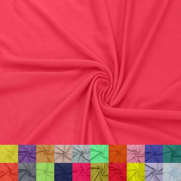 ・A 95% rayon and 5% spandex jersey knit fabric is a blend that combines the softness and breathability of rayon with str...