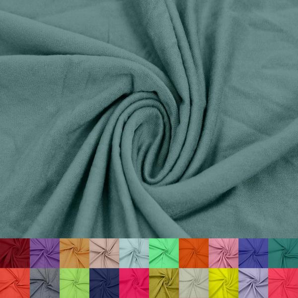 ・A 95% rayon and 5% spandex jersey knit fabric is a blend that combines the softness and breathability of rayon with str...