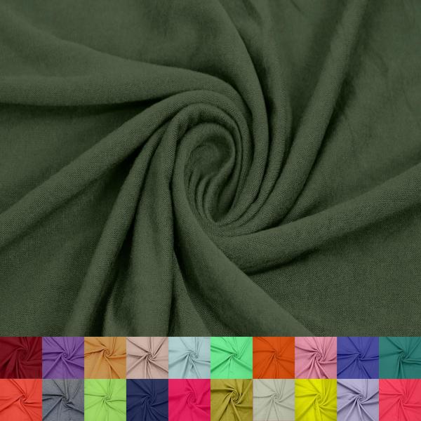 ・A 95% rayon and 5% spandex jersey knit fabric is a blend that combines the softness and breathability of rayon with str...
